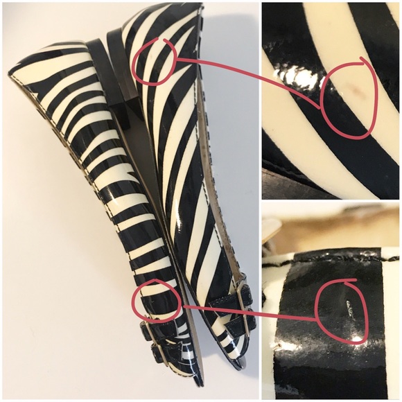 MICHAEL Michael Kors | Shoes | Michael Michael Kors Zebra Print Open ...